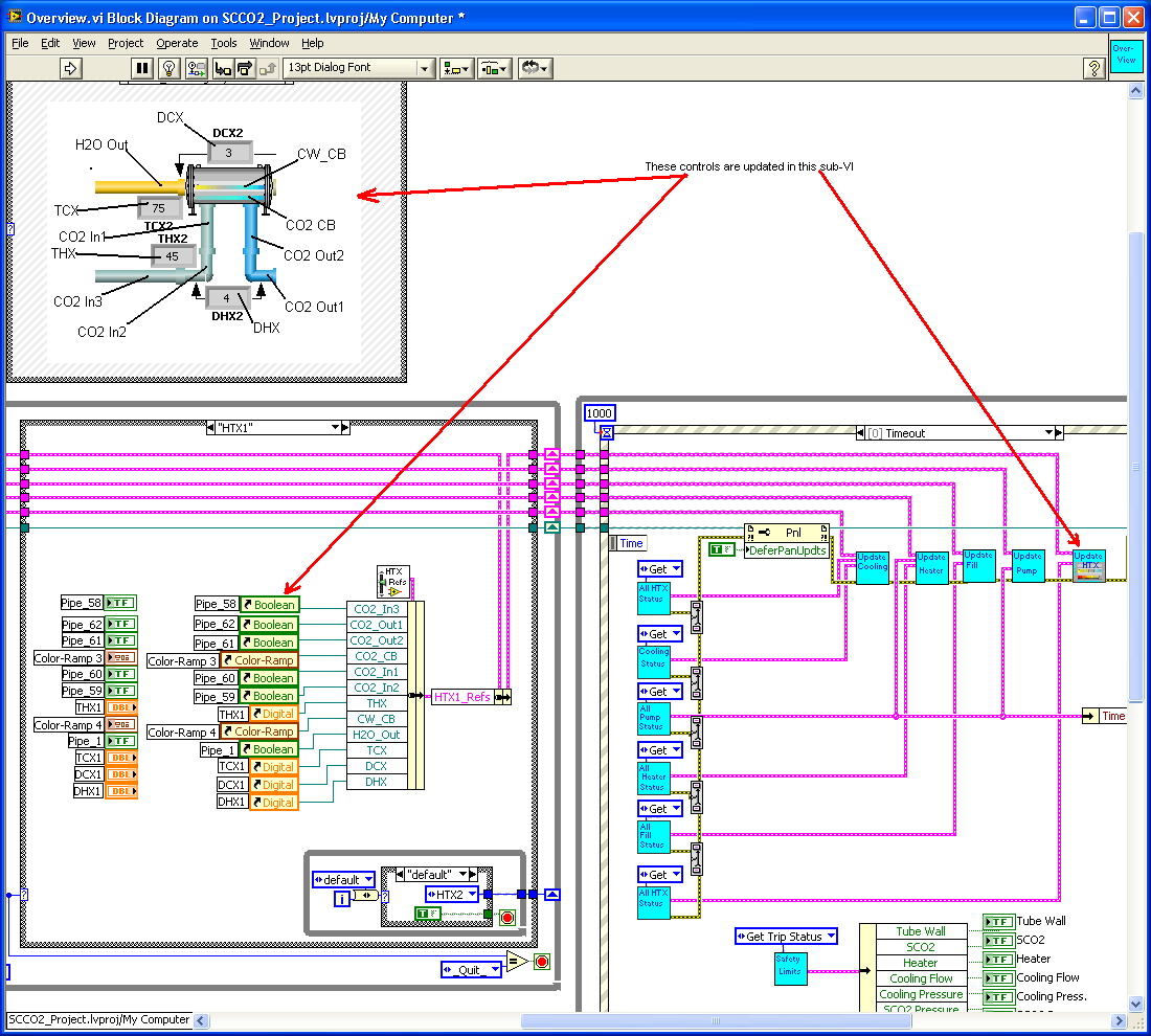 Call VI by Reference and then change the values of Boolean controls only - NI Community