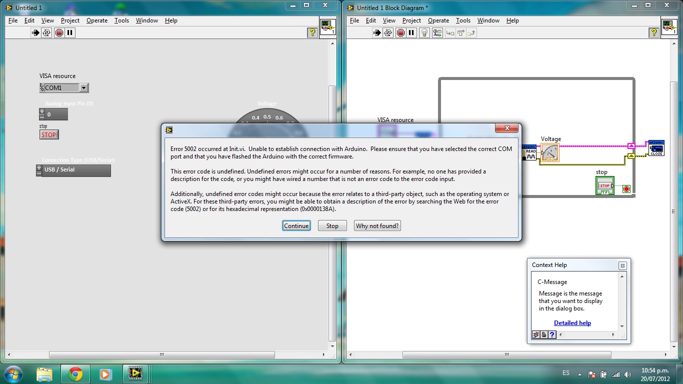 Error 5005 And Windows 7 Ni Community 
