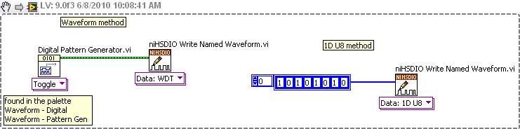 Solved How To Generate Signal Using Ni Hsdio Ni Community 