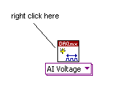 How do I add a terminal for physical cahannels to a DAQmx Create ...