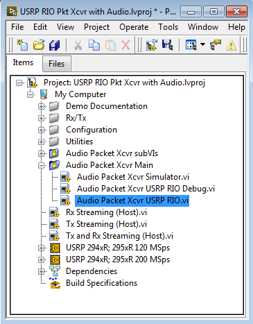 Walkie Talkie with NI USRP-RIO and LabVIEW - NI Community
