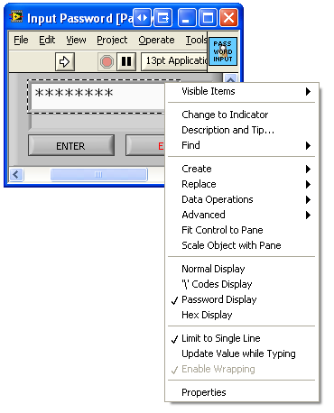 Password Input VI with Key Navigation - NI Community
