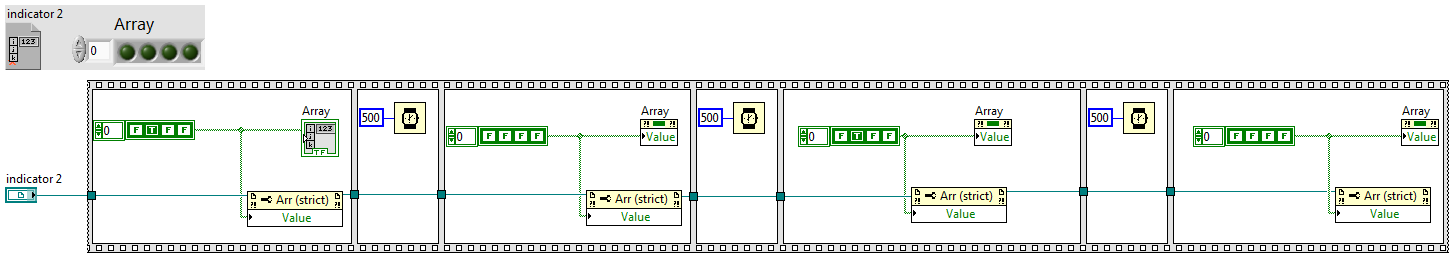 Solved I Created A Subvi In Order To Output Boolean Status To My Main