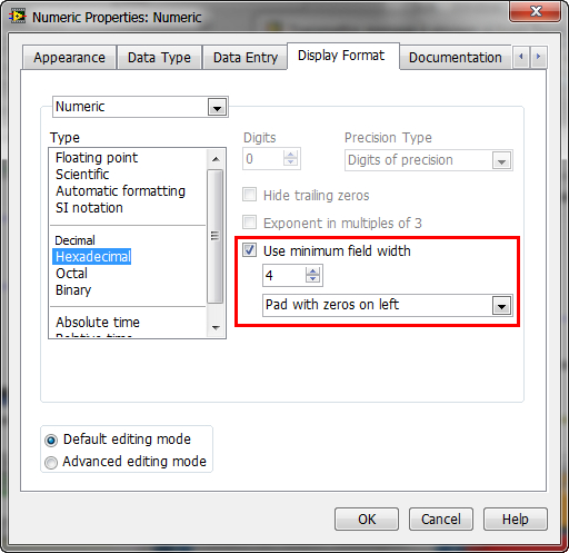 Limit Entry Of Minimum Field Width Ni Community 