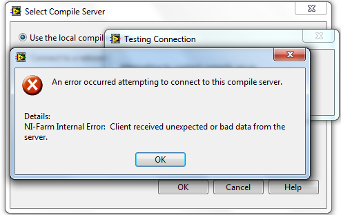 Solved: NI-Farm internal error - unable to compile FPGA VI - NI Community