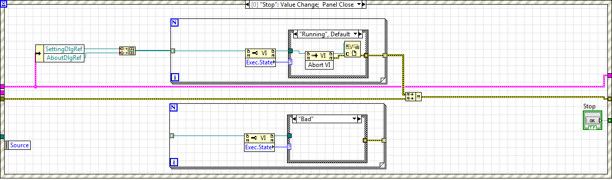 Solved: How to use "Start synchronous Call" to run a subVi and keep timeout event in Main vi ...
