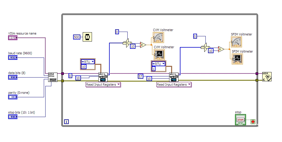 Modbus Rtu Multiple Write And Read Ni Visa Ni Community 