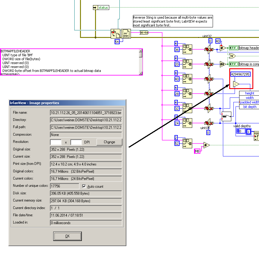 Solved How To Read 32 Bit Depth Bmp Image Ni Community 