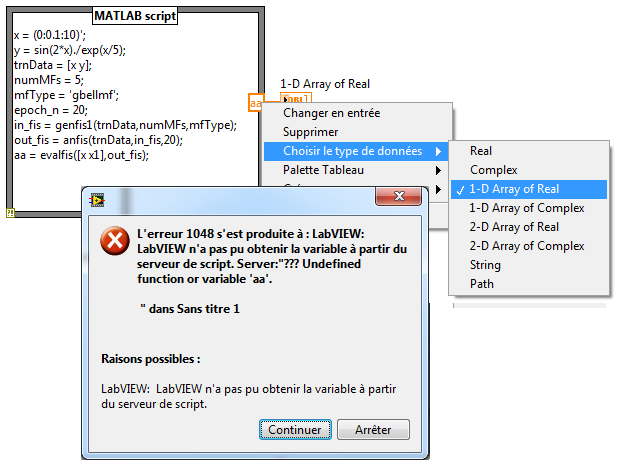 Why Matlab® Language Syntax Return Error 1048 Ni Community 