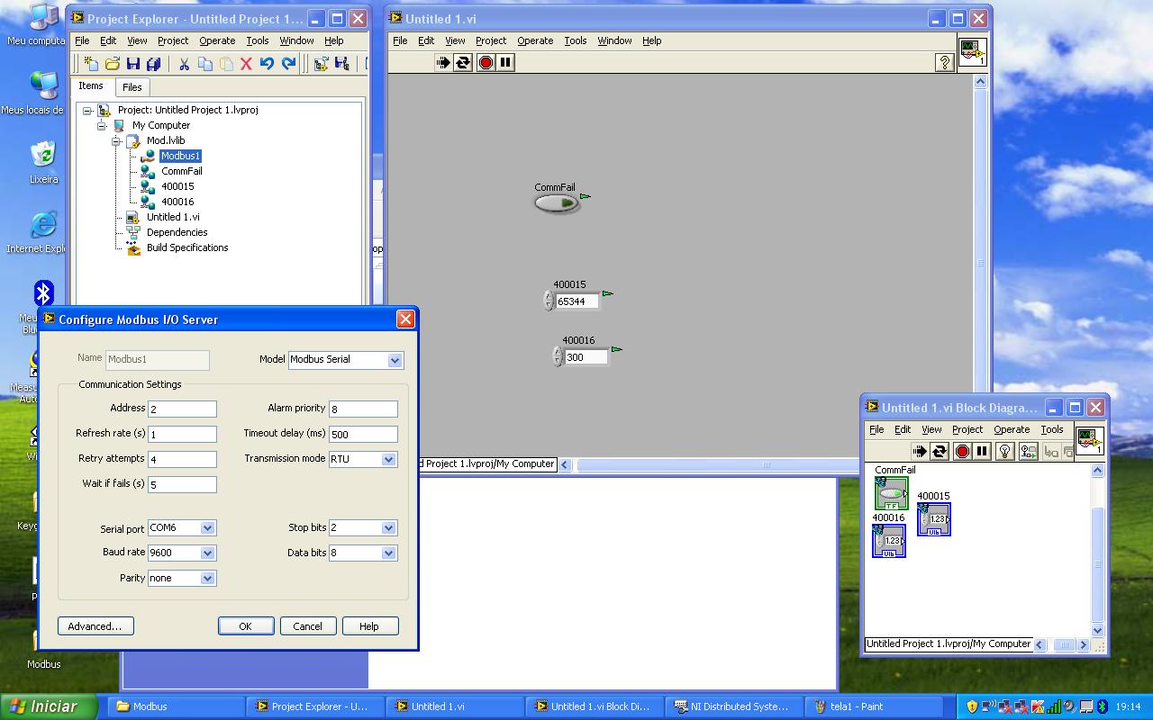 Solved Testing Modbus Serial Communication Ni Community 