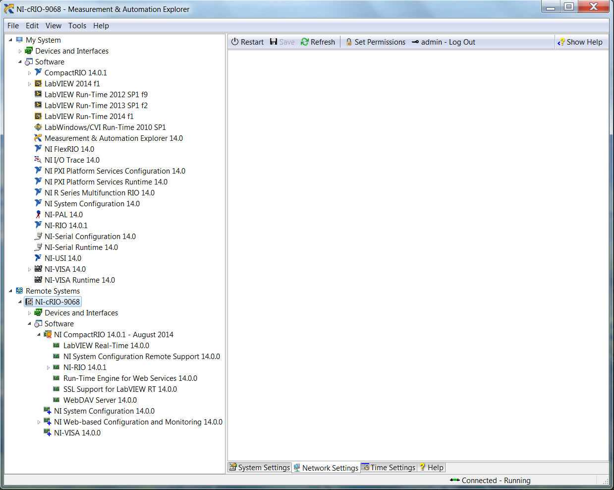 Solved Network Settings Tab Is Blank Ni Community