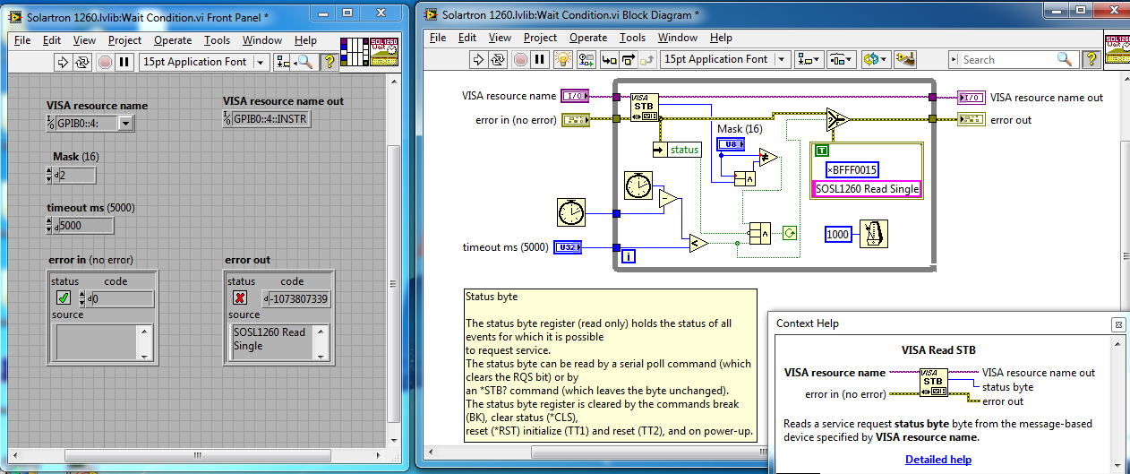 Timeout Error - 1073807339 on Read Multiple using Solartron 1255 - NI Community