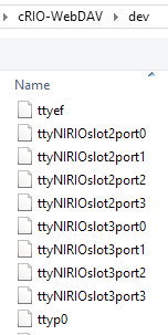 Solved: NI 9033 & NI 9870 - Serial settings not saving on cRIO restart. - NI Community