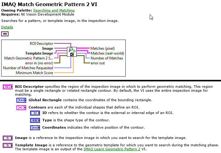 Error 1074395628 Occurred At Imaq Match Geometric Pattern 2 Ni Community 