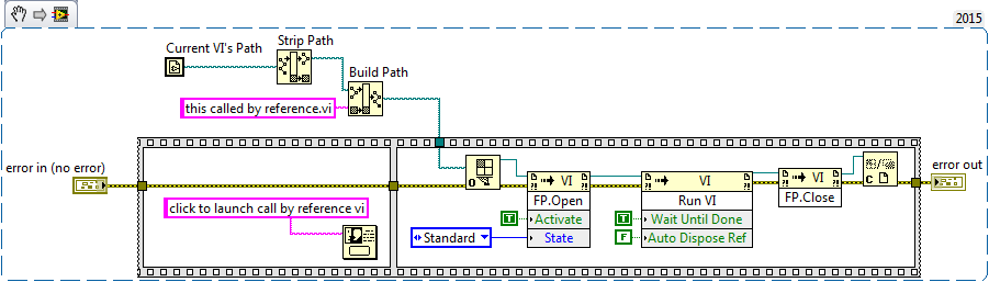 Error 1003 When Dynamically Calling Vi Within An Executable Page 3 Ni Community 