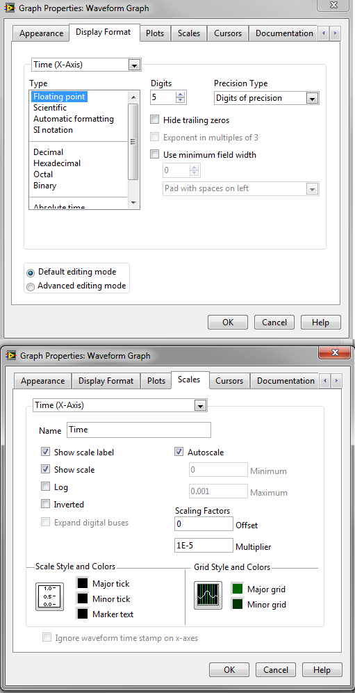 Solved Waveform Graph X Scale Offset And Multiplier Property Node Page 3 Ni Community