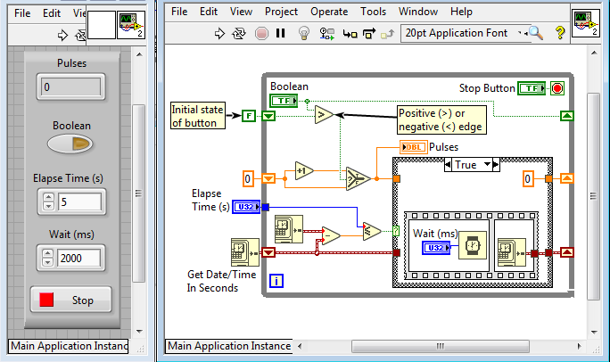 Solved Pulse Counting In A Timed Loop Ni Community 