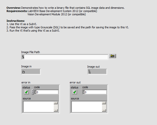 Read And Write Single Type Grayscale Imaq Images Ni Community 