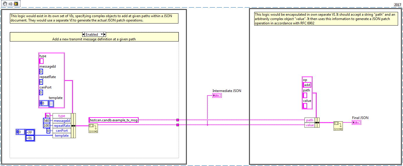 Solved Using Labview To Compose Json Strings Incrementally Ni Community 9861