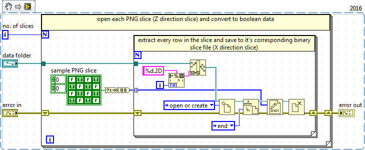 Solved: Memory management when converting a set of PNG images into a large 3D array - NI Community