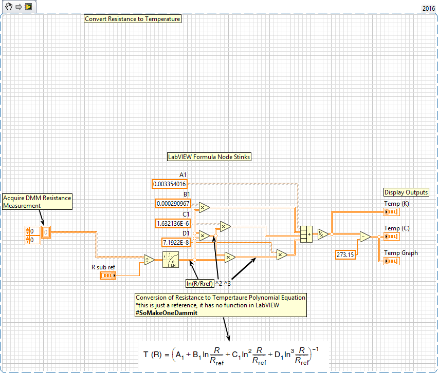 Thermistor Formula Node Ni Community 