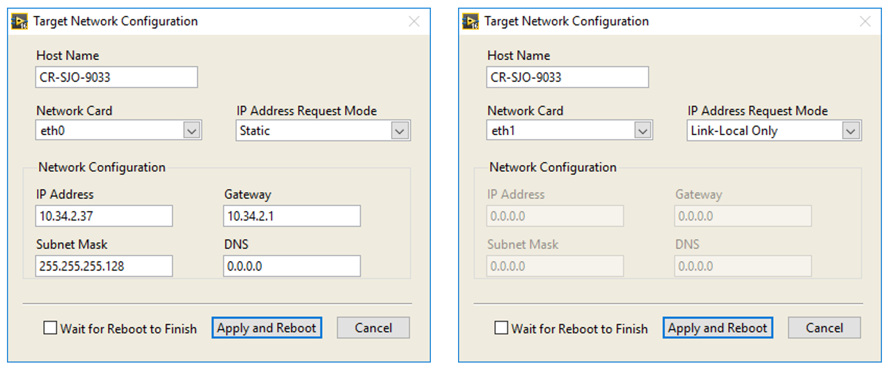Programmatically Change Network Settings for Linux RT CompactRIO Targets - NI Community