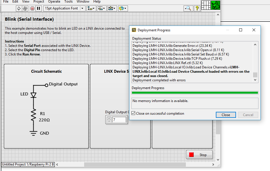 Raspberry Pi 3 B Dan Labview Ni Community 
