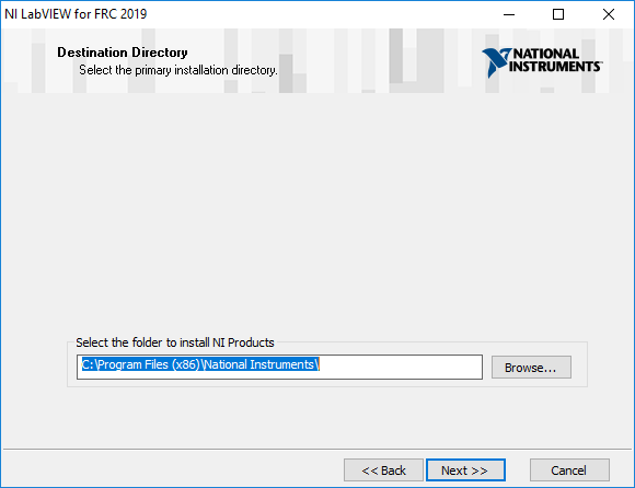 Installing Labview For Frc 2019 Ni Community 