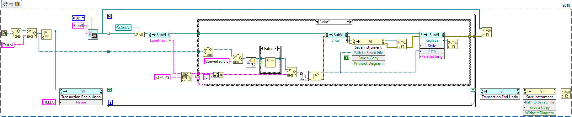 Converting VIM to VI Instance (Scripting) - NI Community