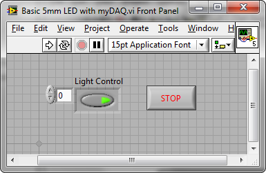 Output Light Using a Basic 5mm LED, NI myDAQ, and LabVIEW - NI Community