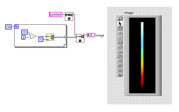 How to add a scale bar for an image using color palette - NI Community