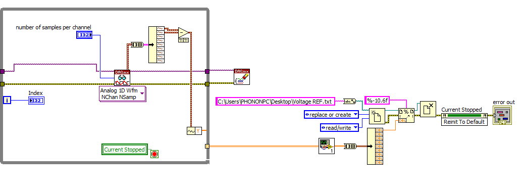 Solved: record all the data acquired by DAQ - NI Community