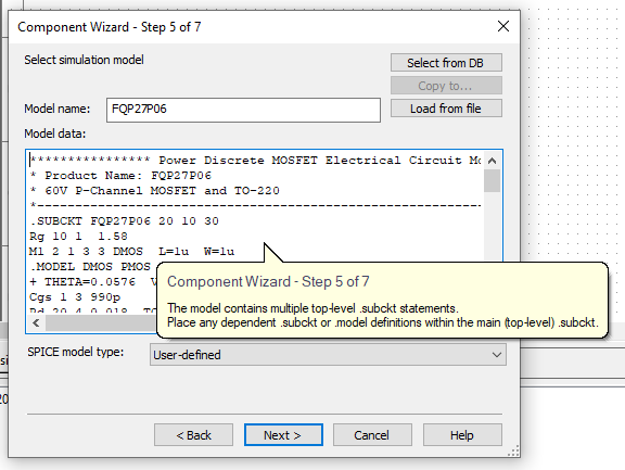 Component Wizard Subckt Import Error Ni Community 