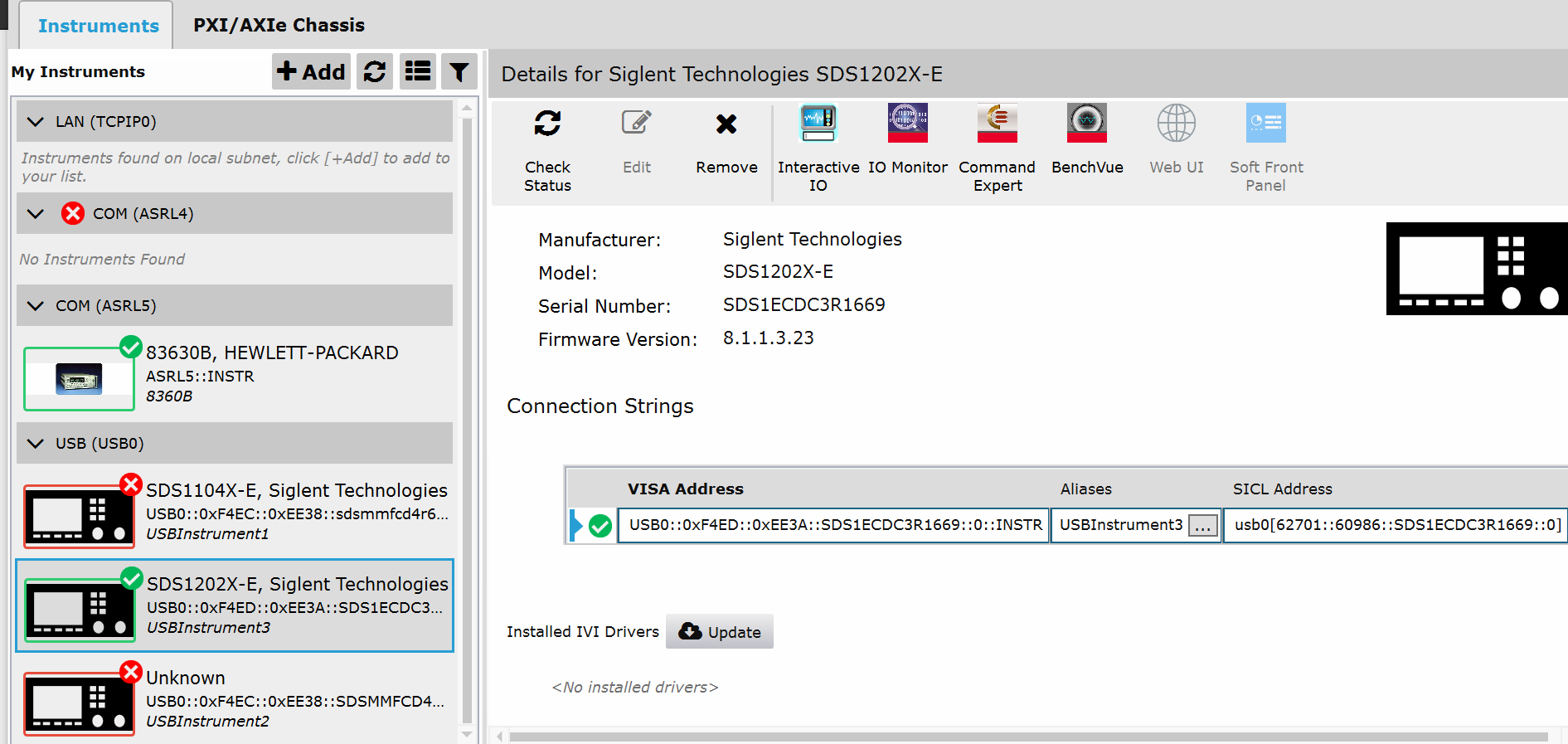 Solved: Issue with SDS 1104X-E with pyvisa - NI Community