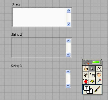 scrollbars in the middle of panel - NI Community