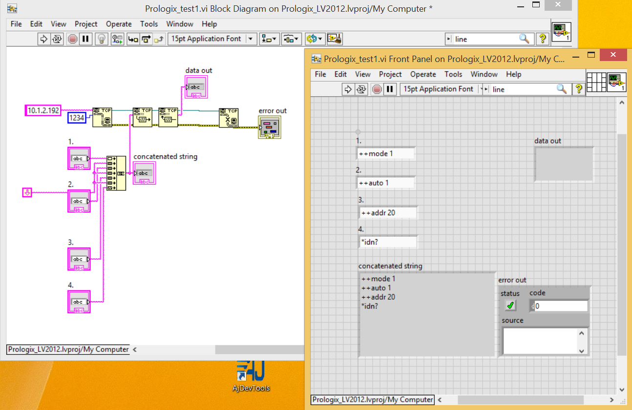 Solved Problem With Prologix Gpib Ethernet Controller Ni Community