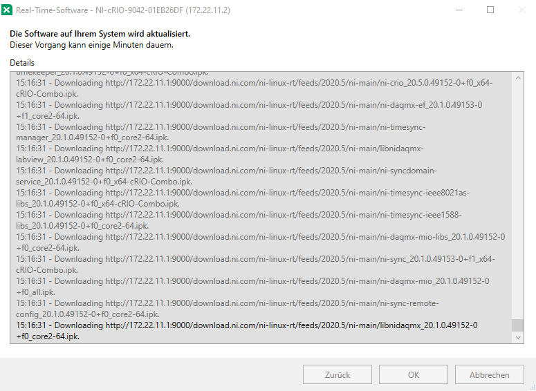 Crio 9042 Cannot Be Set Up Ni Community 