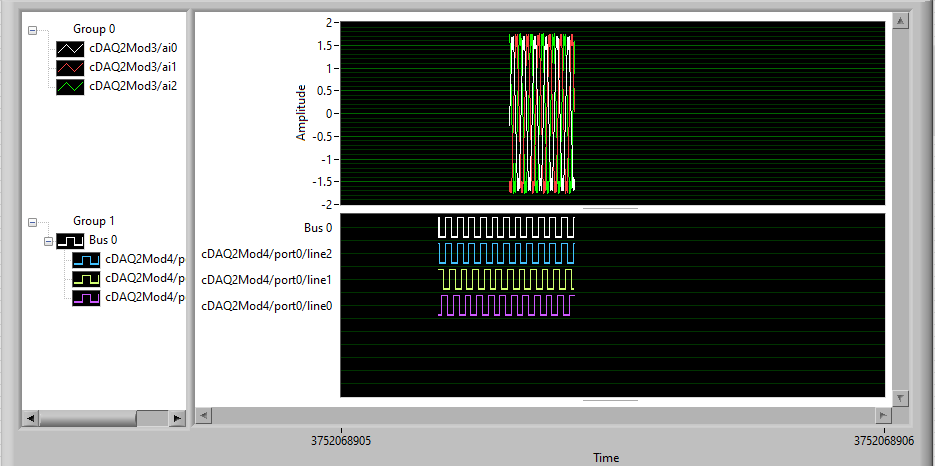 Use Clocks, Triggers Etc from CDaq -9174 in Digital Input Task using NI 9421 - NI Community