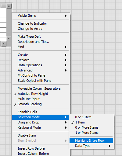 Highlighting Other Columns In Multicolumn Listbox Ni Community 