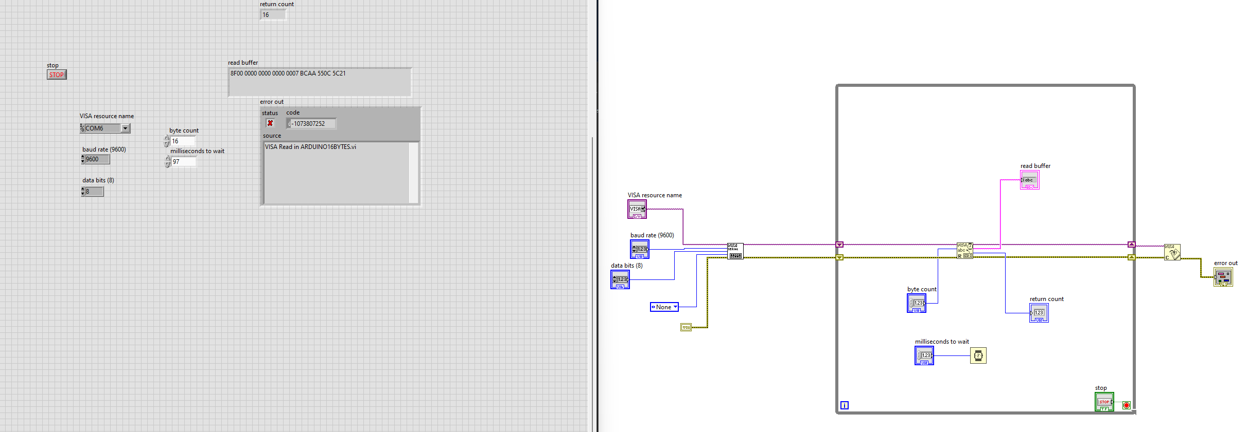 VISA SERIAL ARDUINO - NI Community