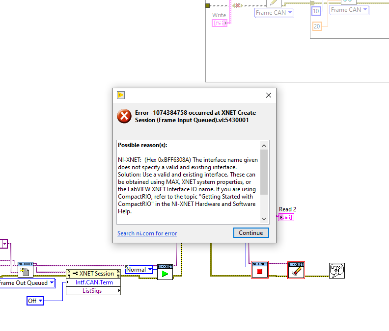 Labview integration with NI XNET - NI Community
