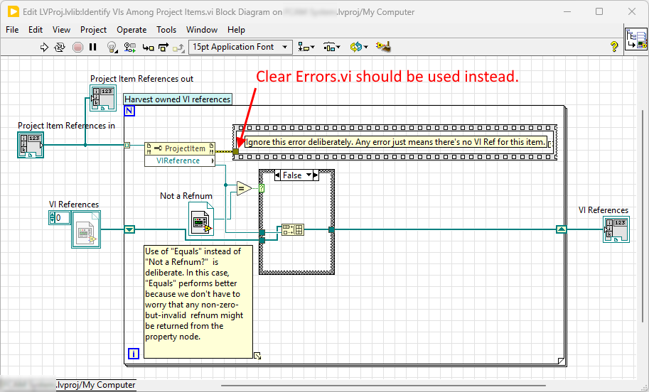 Wiring LabVIEW error to structure input tunnel should not clear the error - NI Community