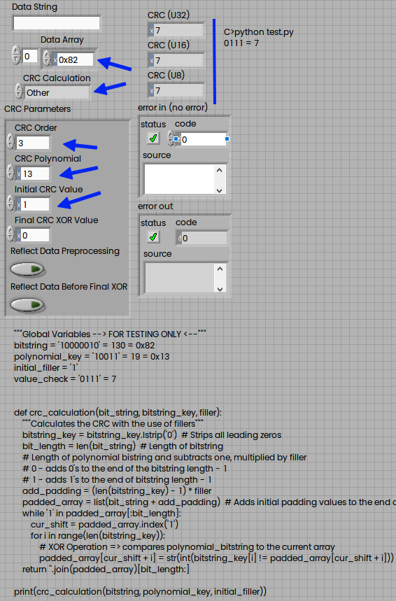 Solved 4 Bit Crc Algorithm Conversion Ni Community 2449