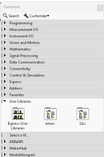 Solved: LabVIEW not recognizing VIs in my palette in LabVIEW 2021 32bit - NI Community