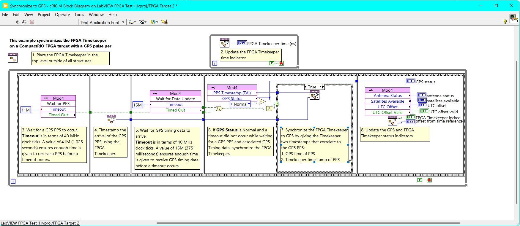Program cRIO-9053 to take ADC samples with NI-9215 and timestamp them with a NI-9467 - NI Community