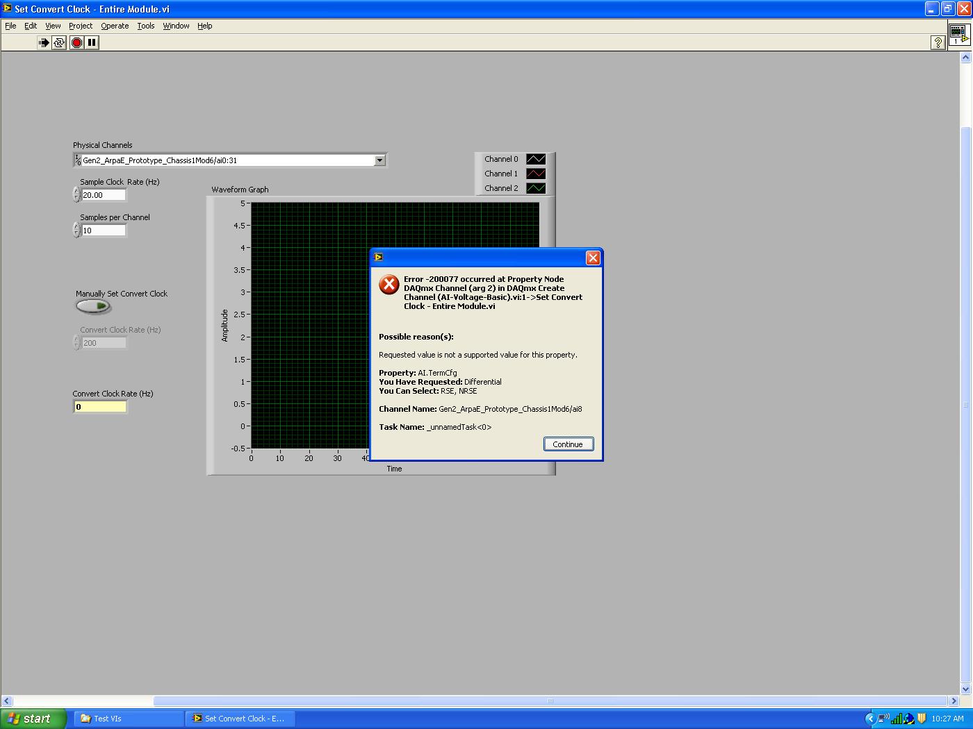 Solved: Incorrect analog values from NI 9205 in multichannel mode - NI Community