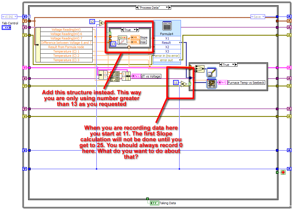 How Do I Get My Waveform Graph To Plot All Points That Are Sent To It In Sequence And Not Just