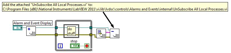 Solved: dsc alarm control bug? - NI Community