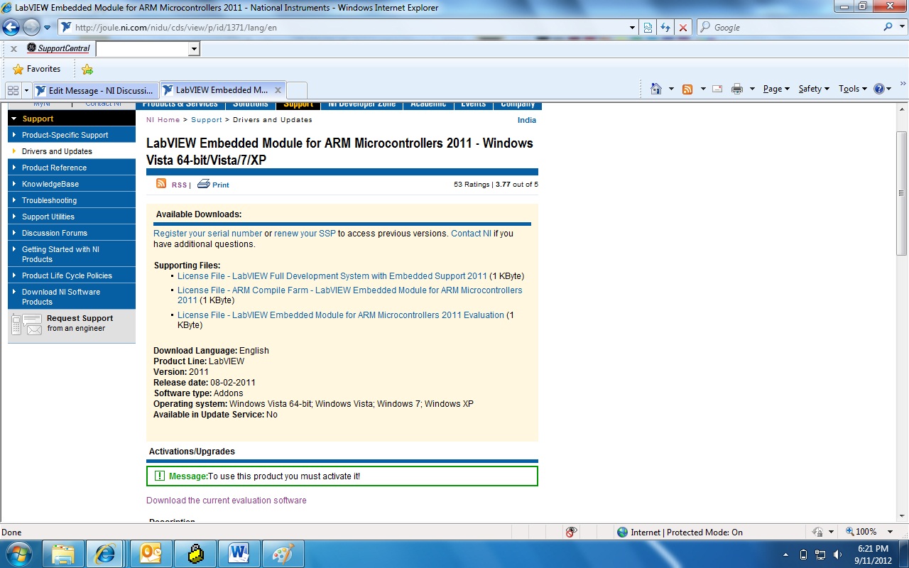 Solved How To Download Labview Embedded Module For Arm Microcontrolller Evaluatio Software 