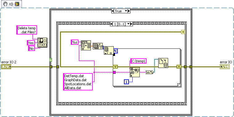 Solved How Do I Delete A File So Labview Does Not Keep A Copy Of It In Memory Ni Community 1584